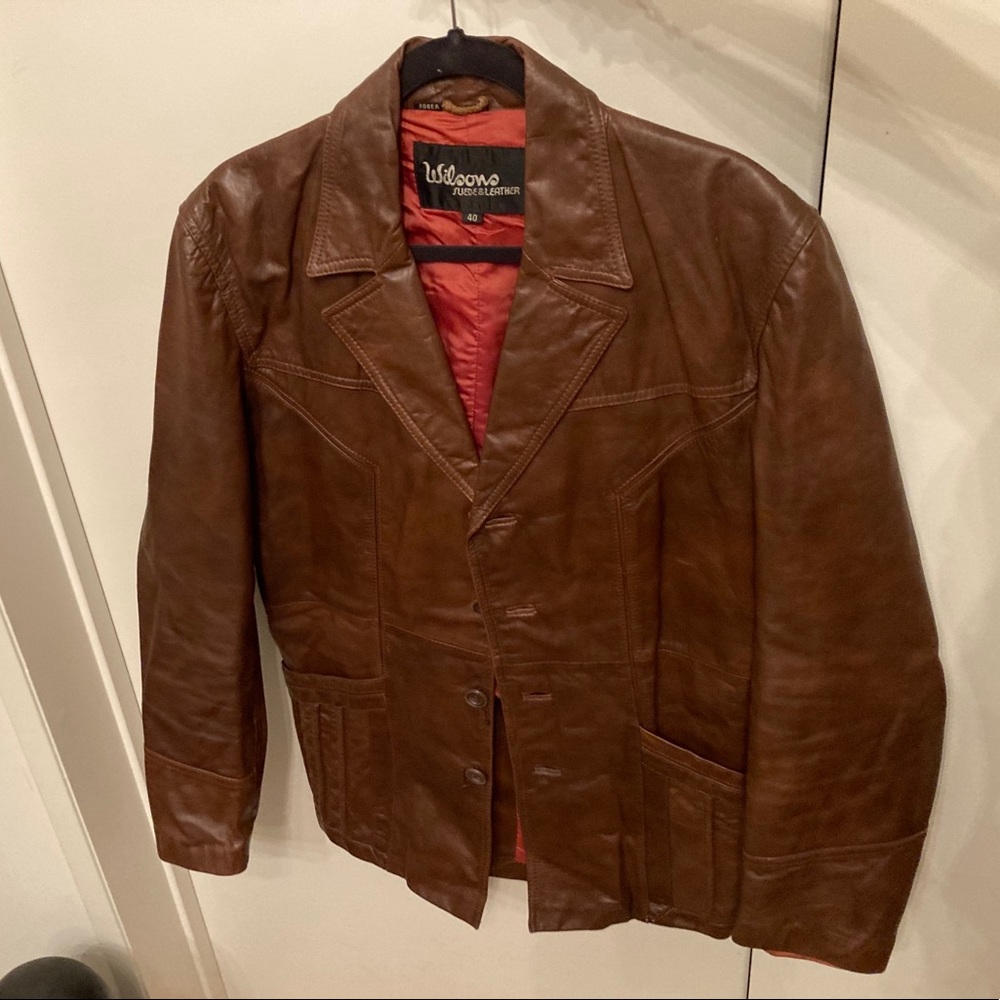 Wilsons Leather Coat - Gem
